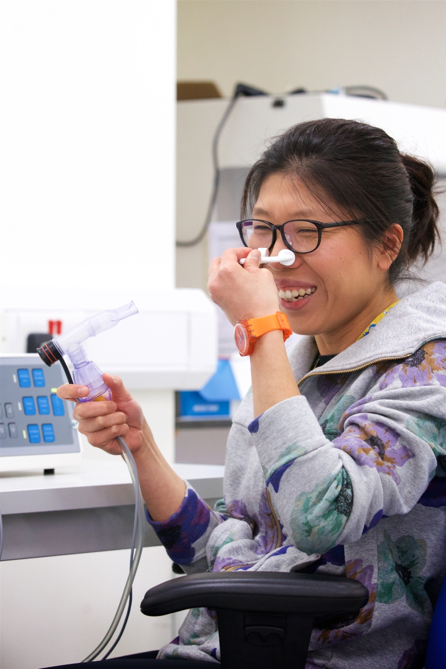 procedure with a volunteer - Bridging Studies